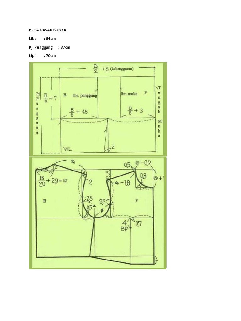 Pola Dasar Bunka | PDF
