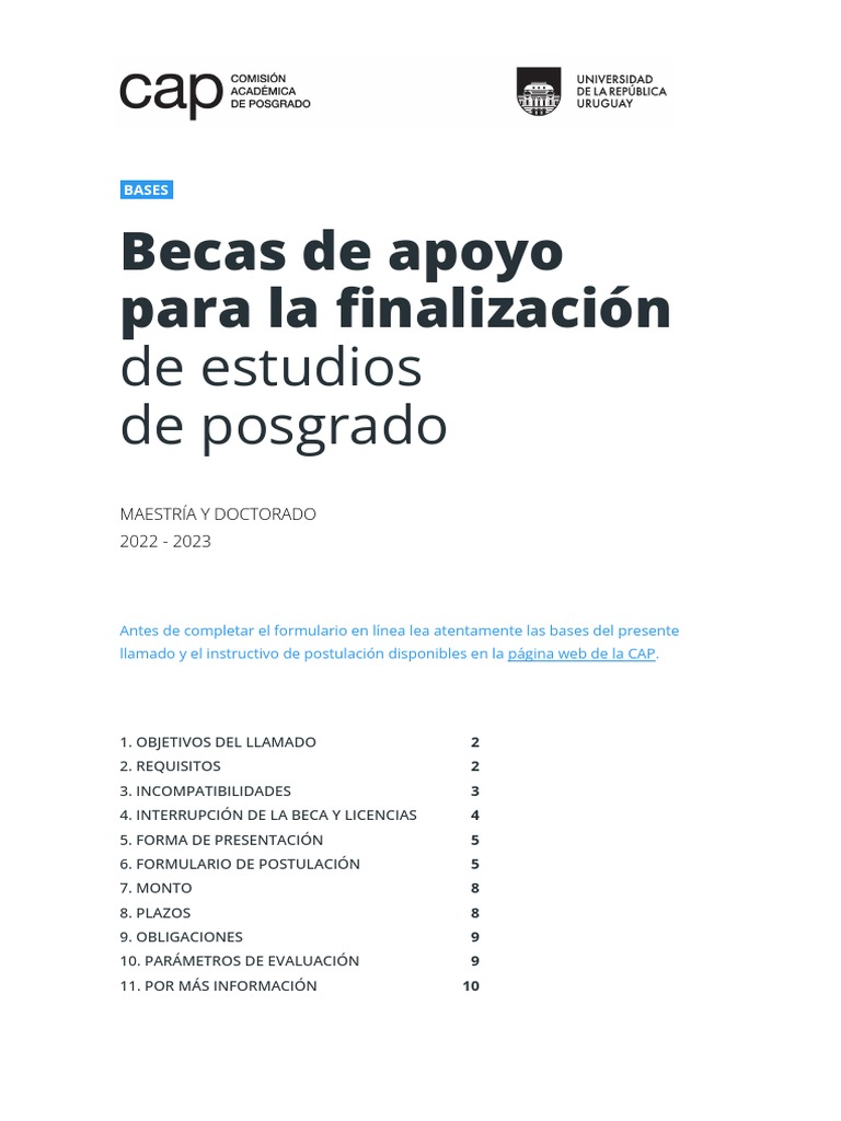 BFPD 2023 1 | PDF | Doctorado