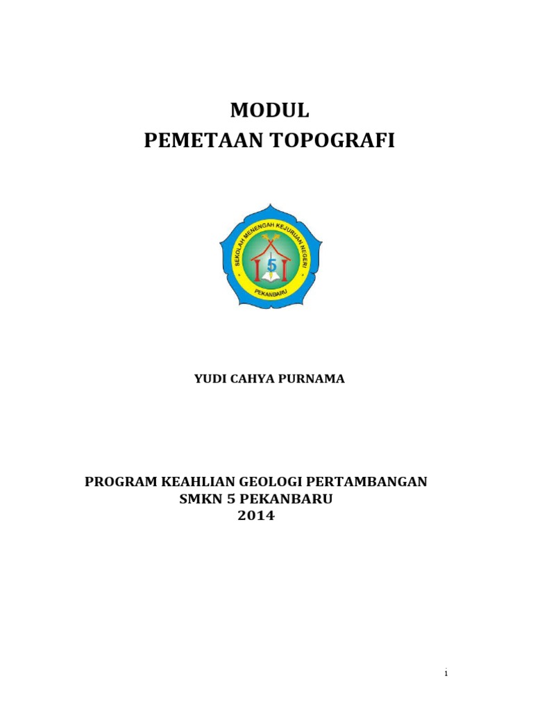 Modul Pemetaan Topografi Pdf