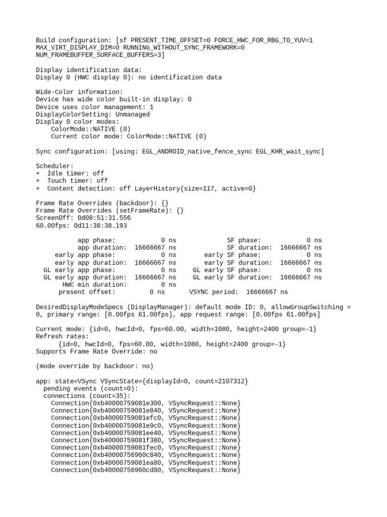 SF Dump | PDF | Mobile App | Frame Rate