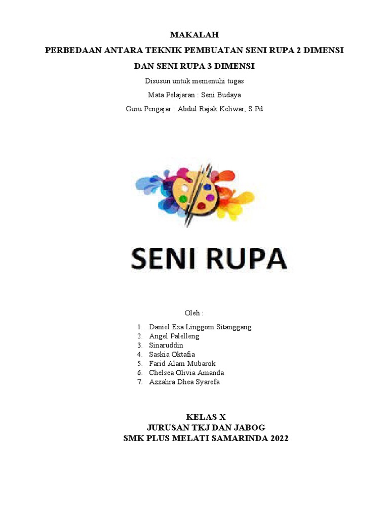 Makalah Review | PDF | Metode & Bahan Ajar | Seni