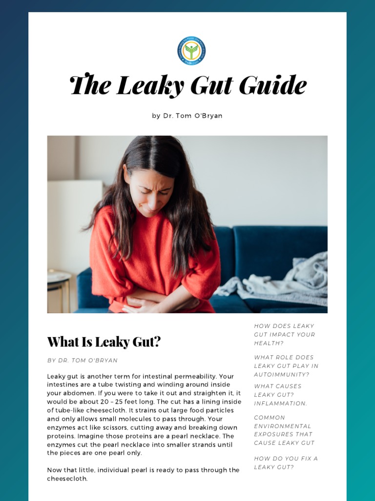 Leaky Gut Guide | PDF | Gastrointestinal Tract | Lipopolysaccharide