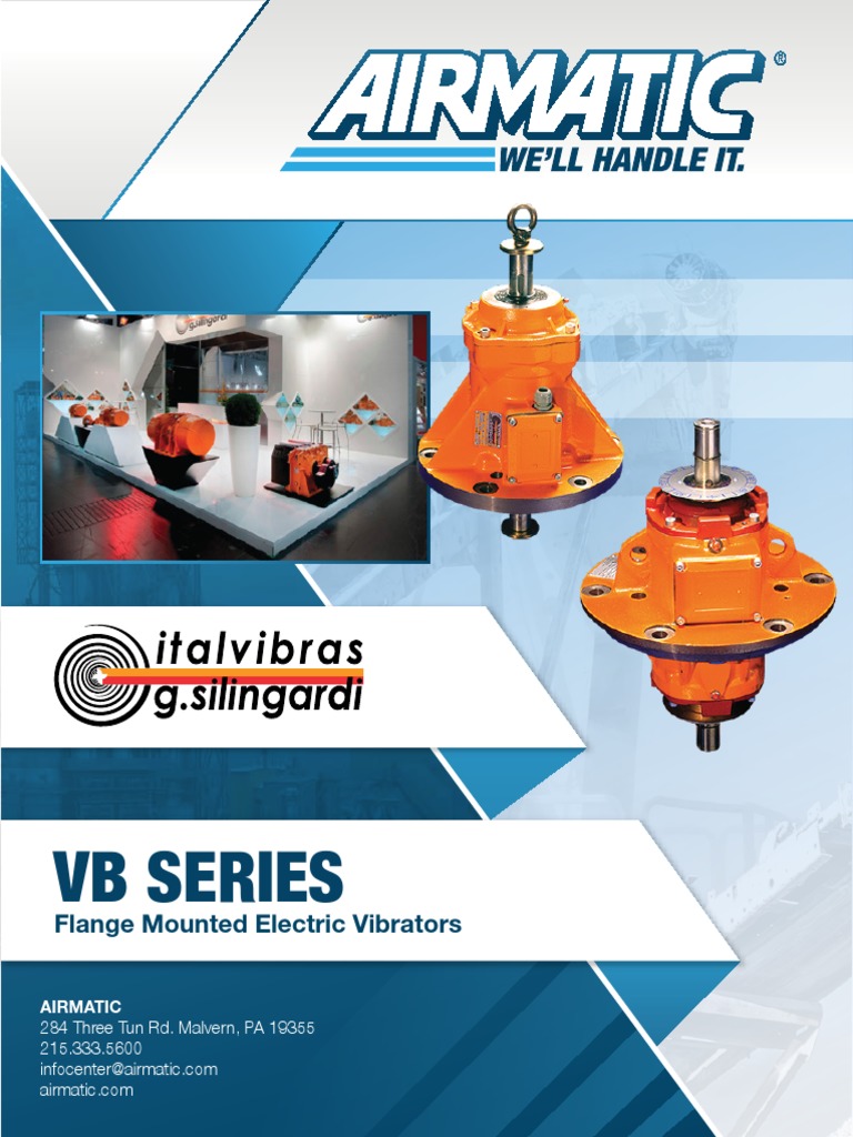 VB Series Italvibras Vibrators | PDF | Electric Motor | Mains Electricity