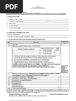 Borang Pb2 Terkini (Tiada Slip Gaji) | PDF