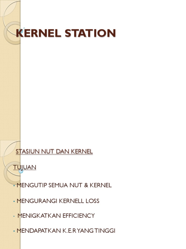 Kernel Station | PDF