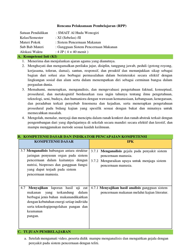 Rencana Aksi 3 PDF | PDF