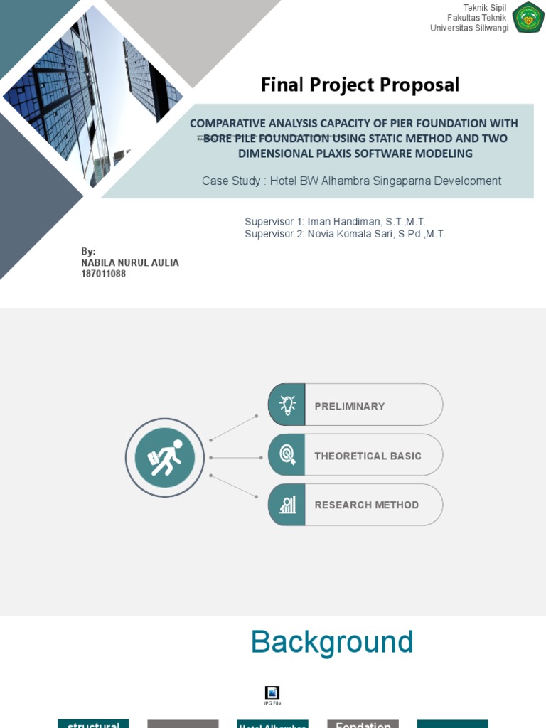 Final Project Proposal | PDF | Deep Foundation | Computing