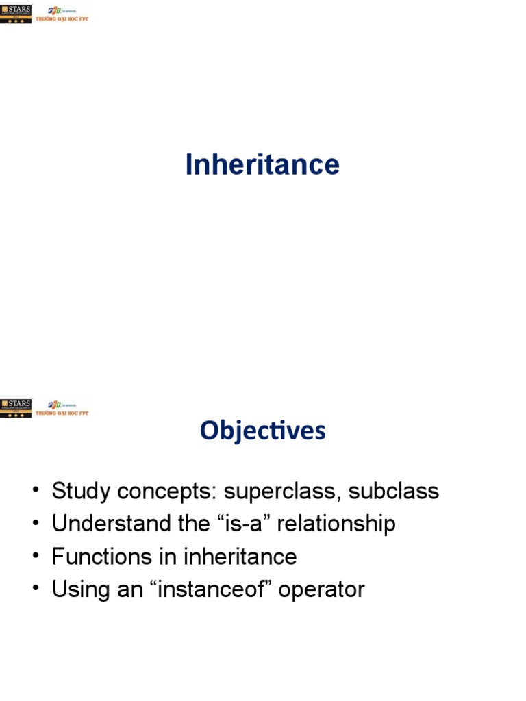 04 - Inheritance | PDF | Inheritance (Object Oriented Programming ... 04 - Inheritance | PDF | Inheritance (Object Oriented Programming ...