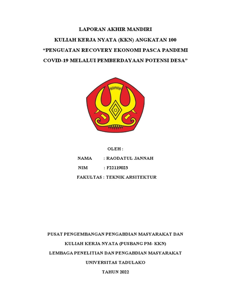 Laporan Akhir Kelompok | PDF