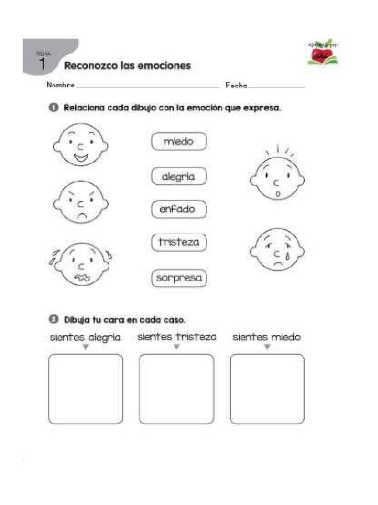 Ficha Emociones | PDF