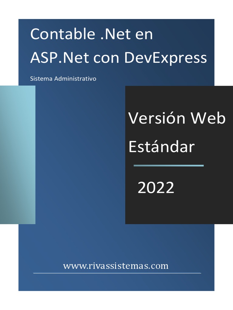Folleto Contable - Net ASP Dot NET | PDF | Aplicación web | .NET Framework