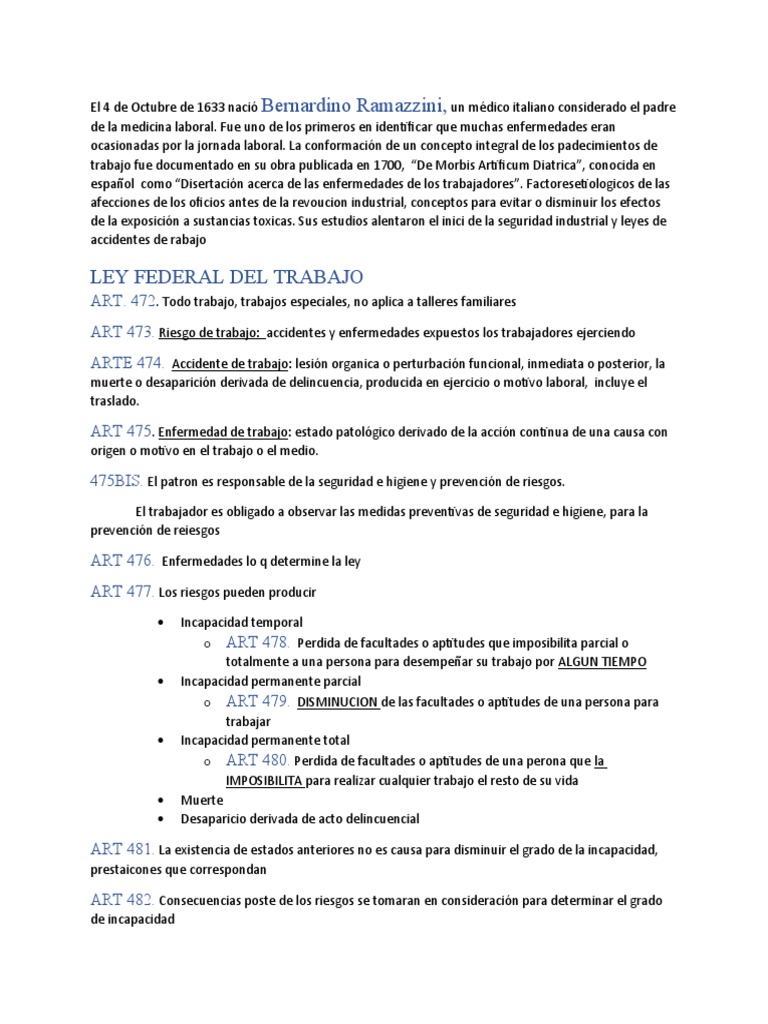 Ley Federal Del Trabajo | PDF