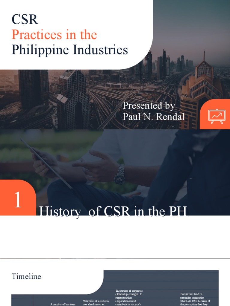 Rendal - CSR Practices in The Philippine Industries | PDF | Corporate ...