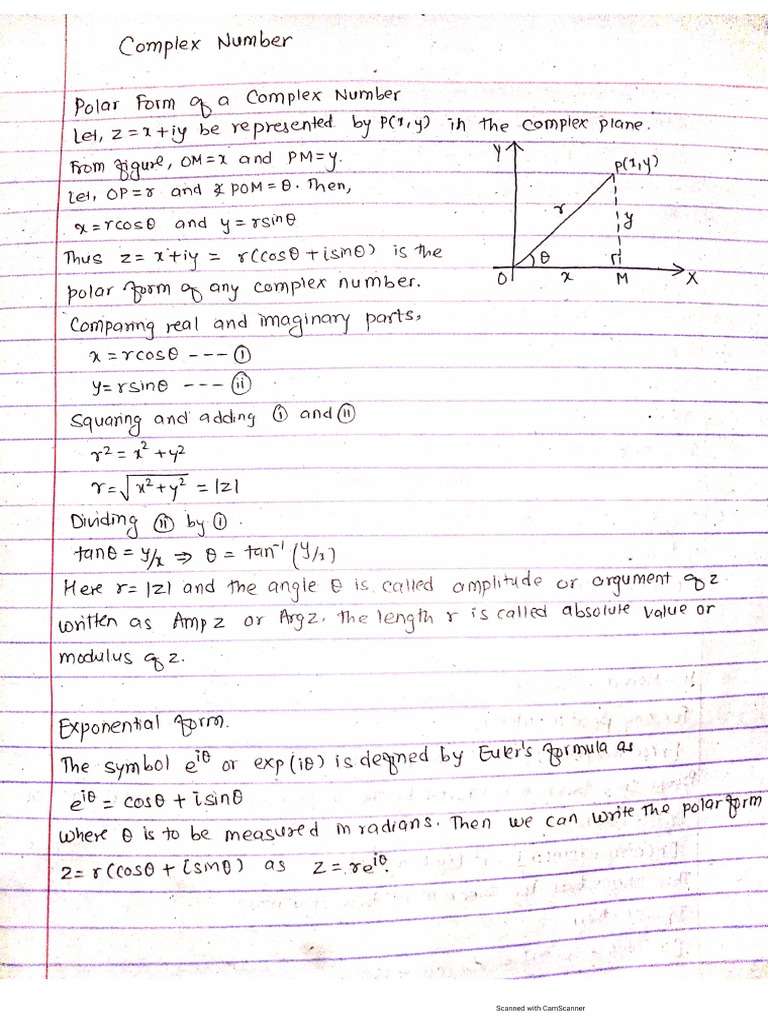 Complex Number | PDF