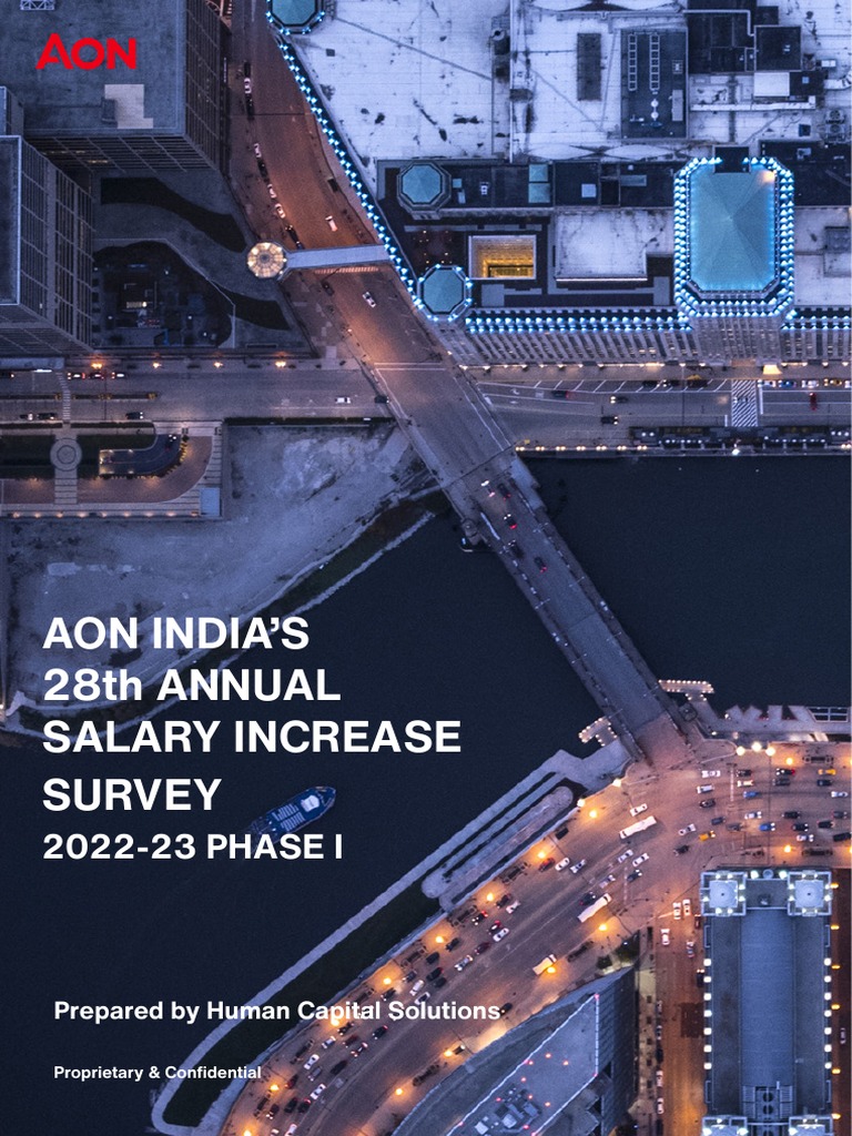 Aon India's 28th Annual Salary Increase Survey - 2022-23 Phase I | PDF | E Commerce | Economic ...