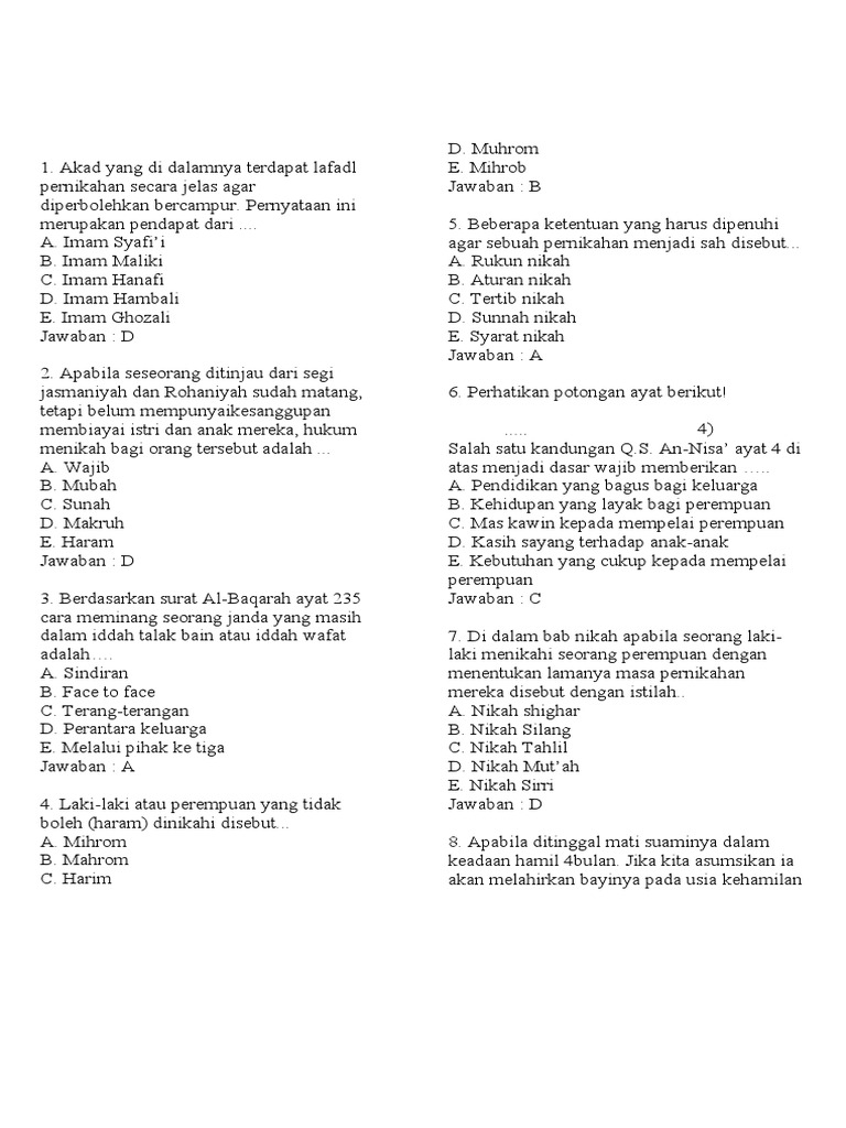 Soal Ujian Pts Xi SMT 2 | PDF