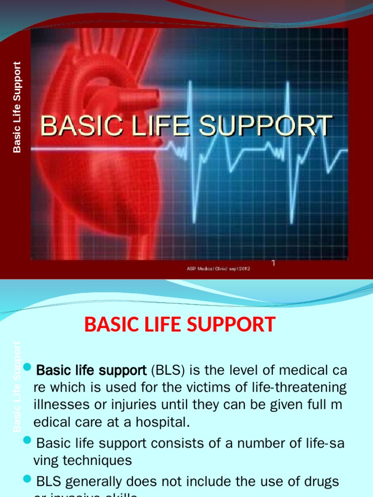 Basic Life Support | Download Free PDF | Cardiopulmonary Resuscitation | Human Diseases And ...
