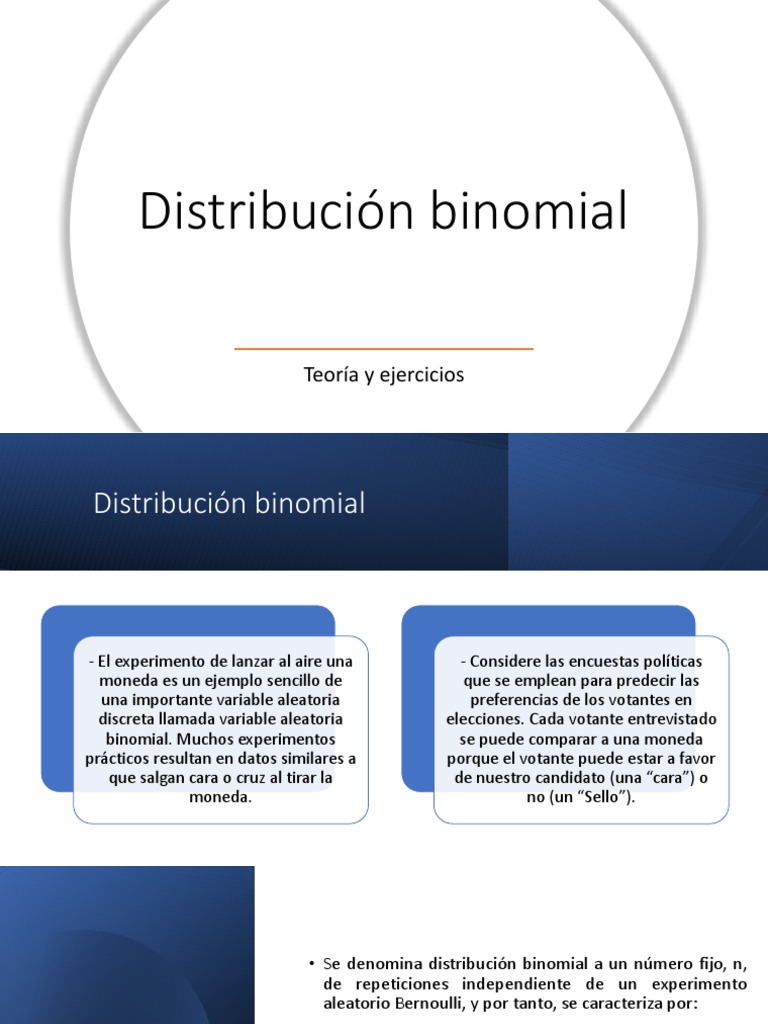 Distribución Binomial | PDF | Probabilidad | Science
