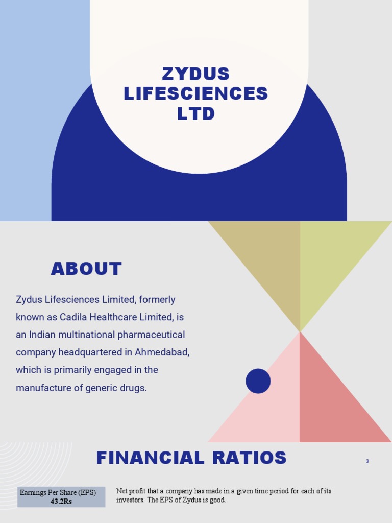 Zydus Lifesciences: Strong Fundamentals | PDF | Price–Earnings Ratio ...