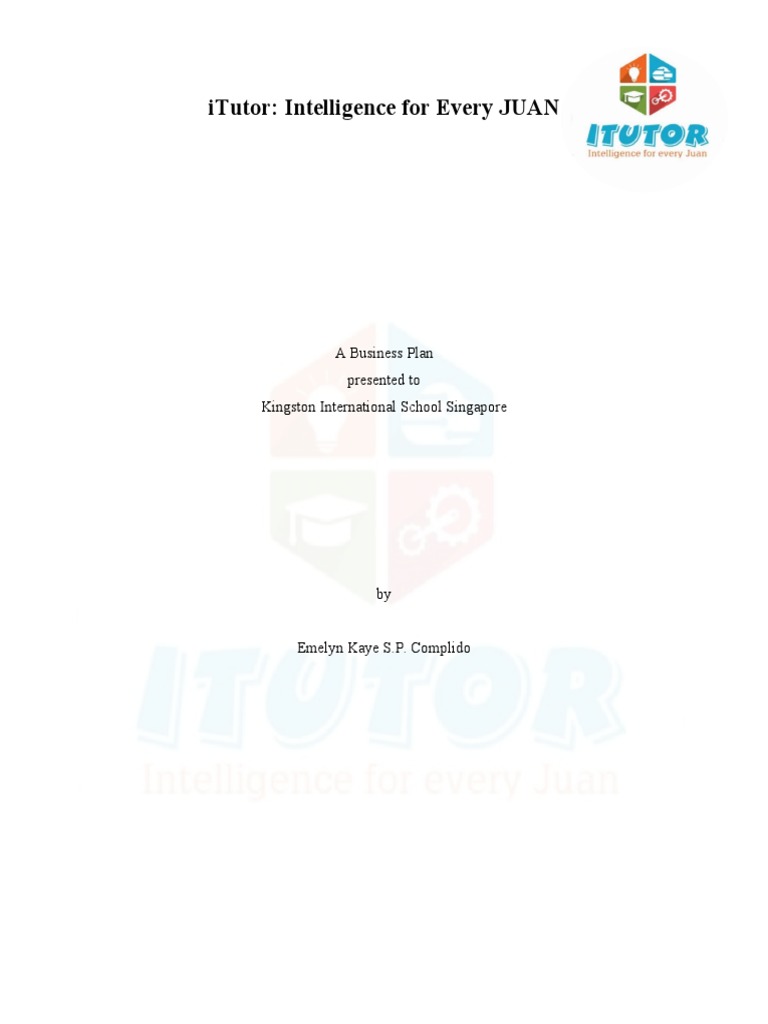 iTutor Business Plan Overview | PDF | Teaching Method | Teachers