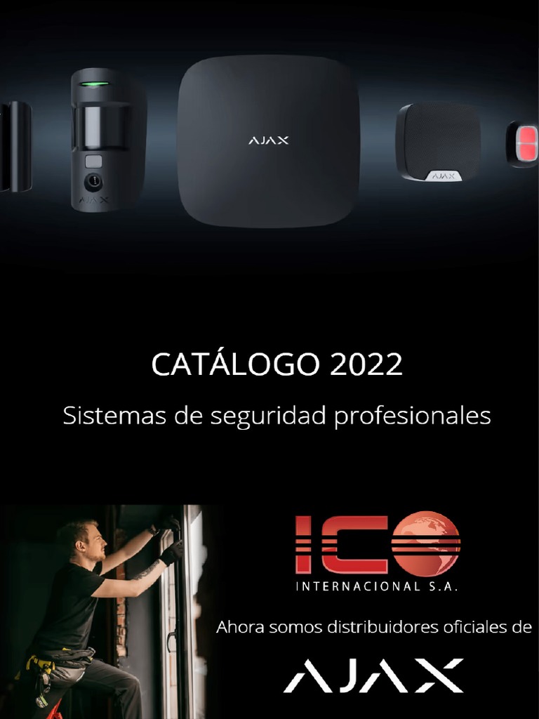 Catálogo Ajax - ICO | PDF | Aplicación movil | Inalámbrico