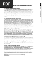 Csop Manual | PDF | Police | Community Policing