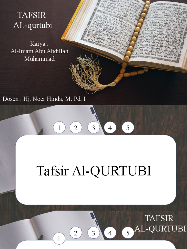 Tafsir Al Qurtubi | PDF