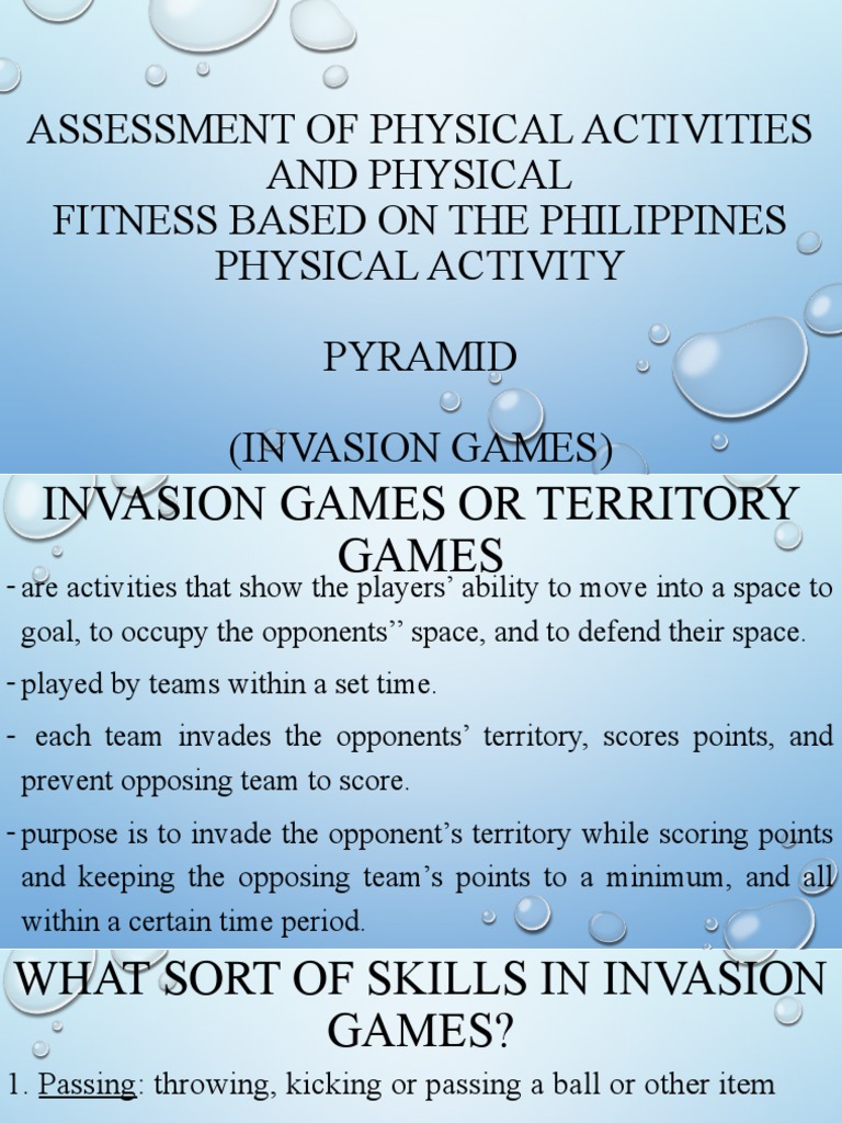 Assessment of Physical Activities and Physical | PDF | Invasion ...