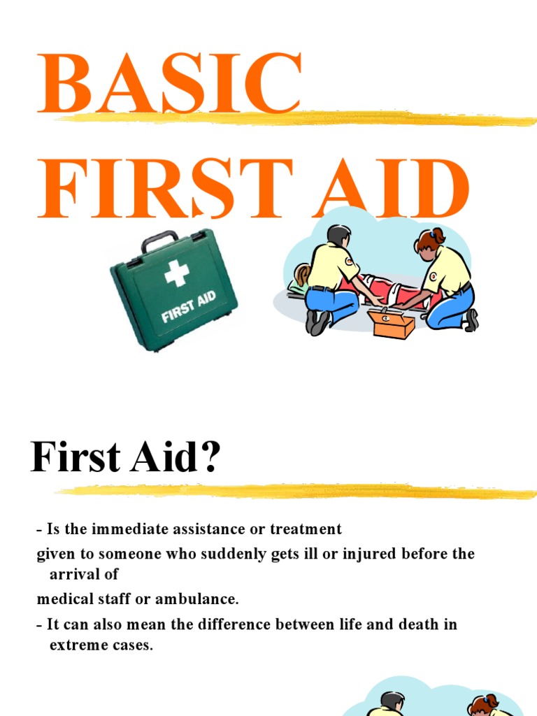 Basic First Aid and Cpr... Use1 | PDF | Allergy | First Aid