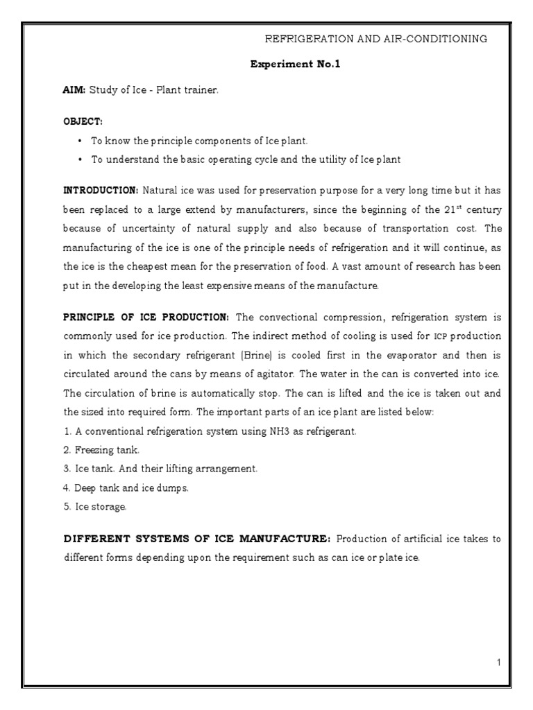 REVICED RAC Practical Lab Jan 2021 | PDF | Air Conditioning | Refrigerator