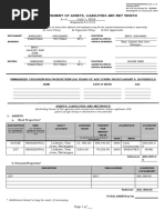 SALN Form Blank and Editable | PDF | Identity Document | Social ...