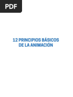 12 Principios de La Animación | PDF | Animación