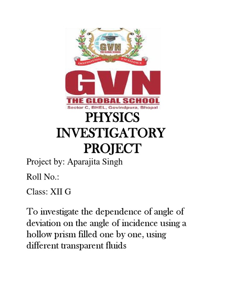 Physics 221204 151237 | PDF | Prism | Refraction