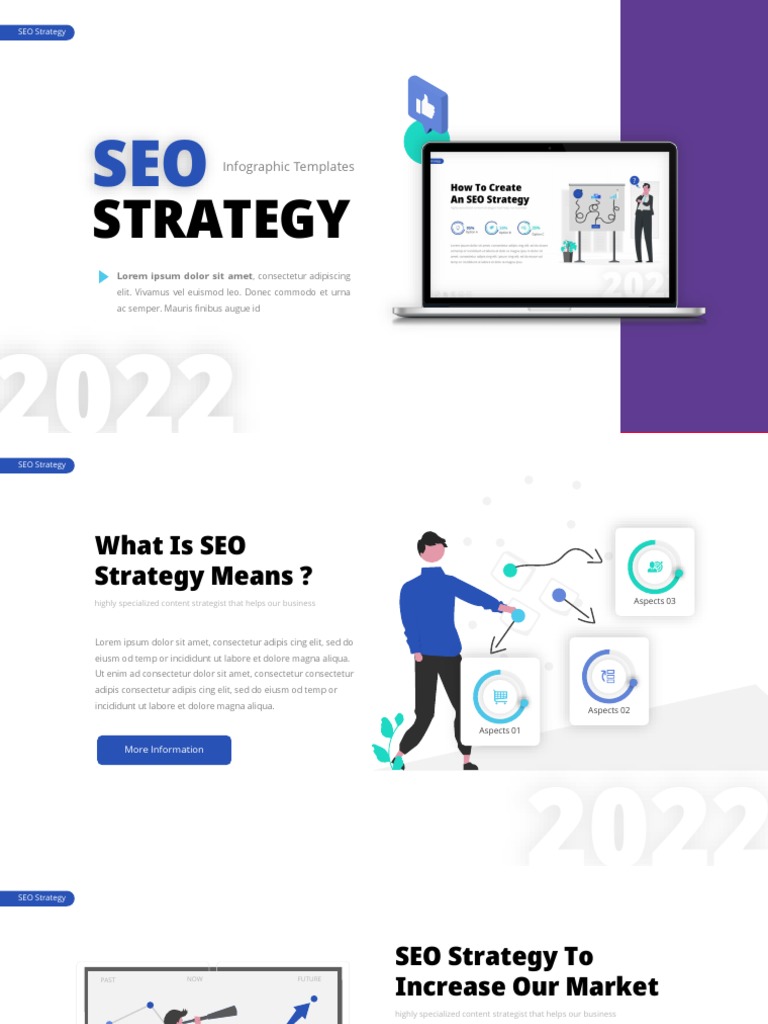 SEO Strategy Infographic Powerpoint Presentation | PDF | Search Engine ...