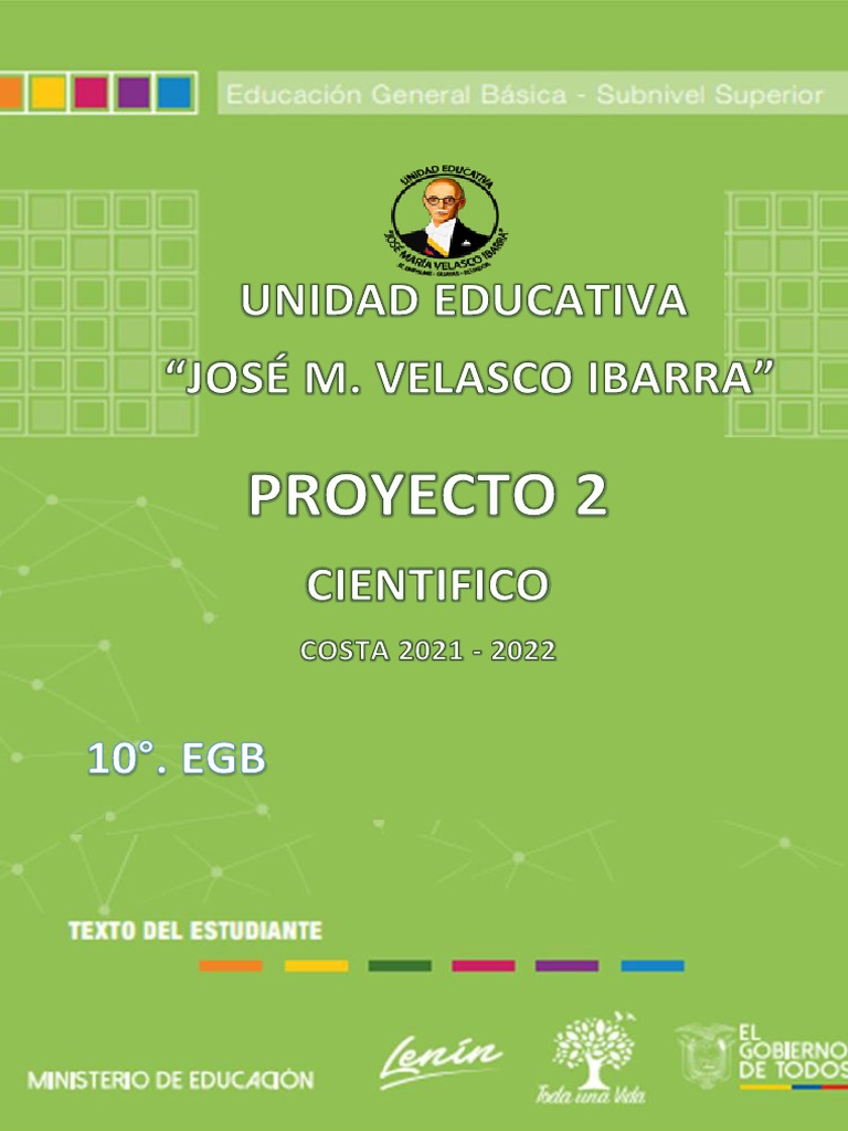 Proyecto 2 Cientifico 10° Egb | PDF | Sistema circulatorio | Función (Matemáticas)