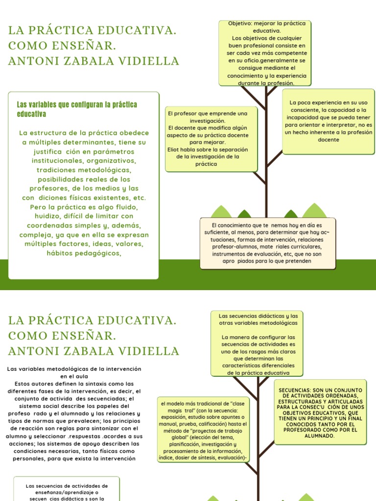 Variables en la Práctica Educativa | PDF | Evaluación | Método de enseñanza