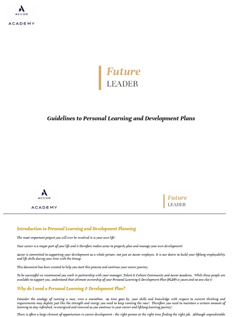 1 Guidelines To PLDP Asia Future Leaders 2020 | PDF | Mentorship | Learning