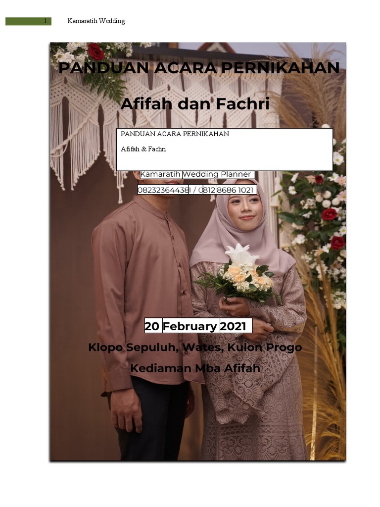 BUKU PANDUAN PERNIKAHAN-dikonversi | PDF