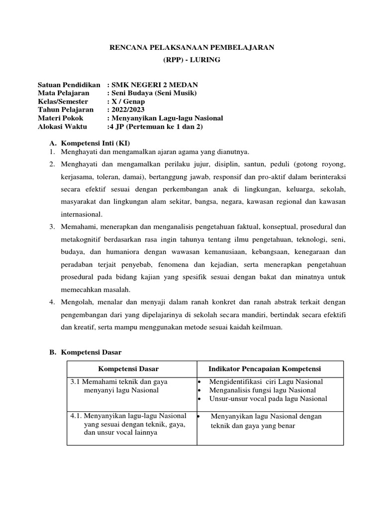 Perangkat Pembelajaran Novita | PDF | Seni & Disiplin Bahasa | Sains & Matematika