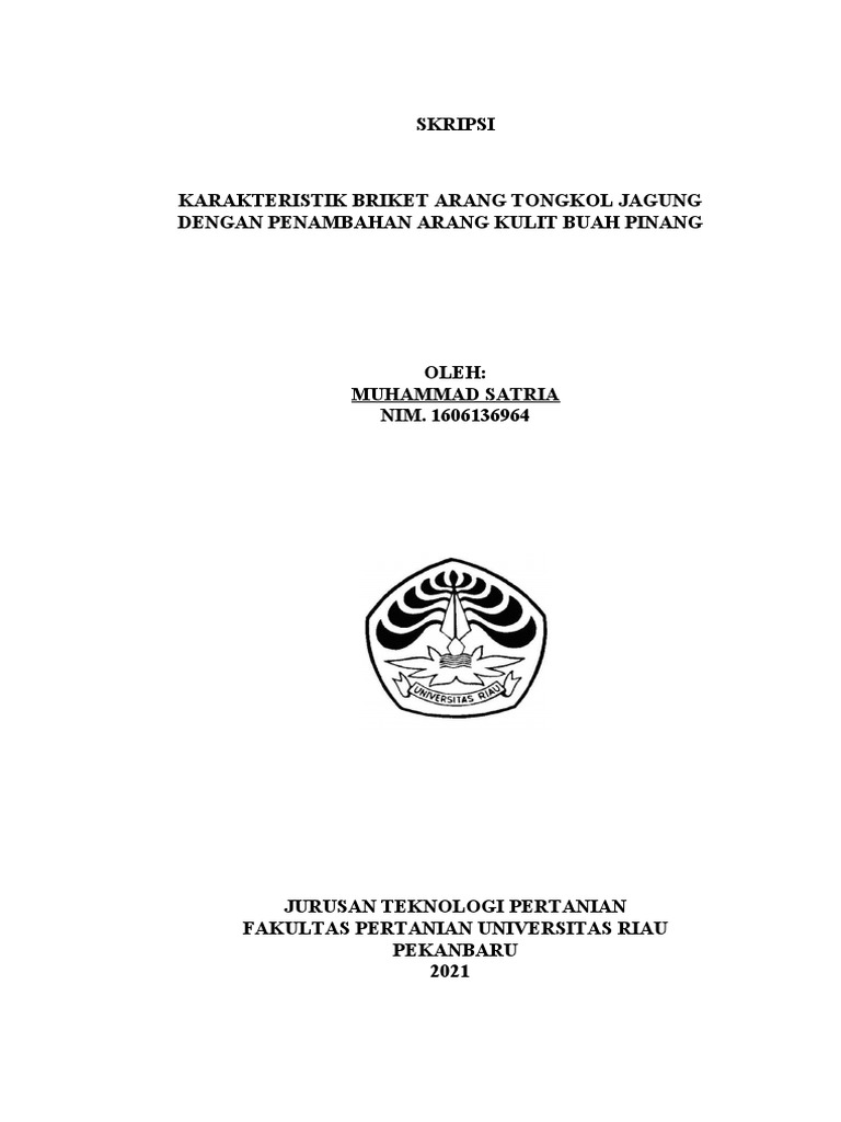 SKRIPSI Muhammad Satria | PDF | Teknologi & Rekayasa