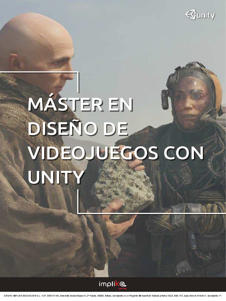Master en Diseño de Videojuegos Con Unity | PDF | Unidad (motor de ...