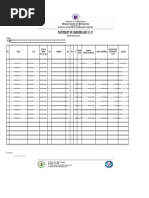 Group Rooming List Example PDF | PDF