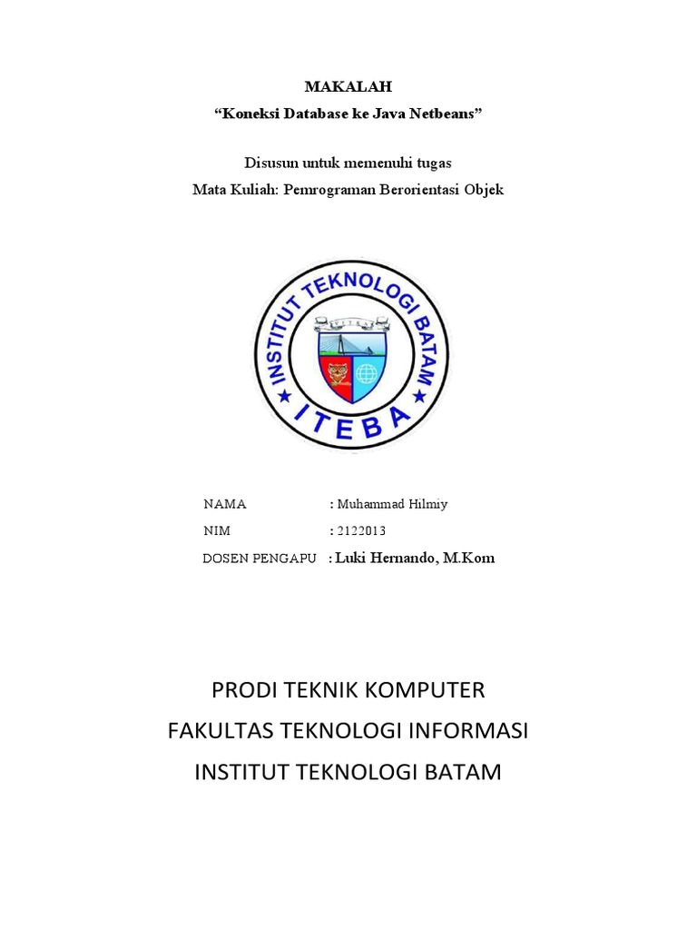 Makalah Object Oriented Programming | PDF