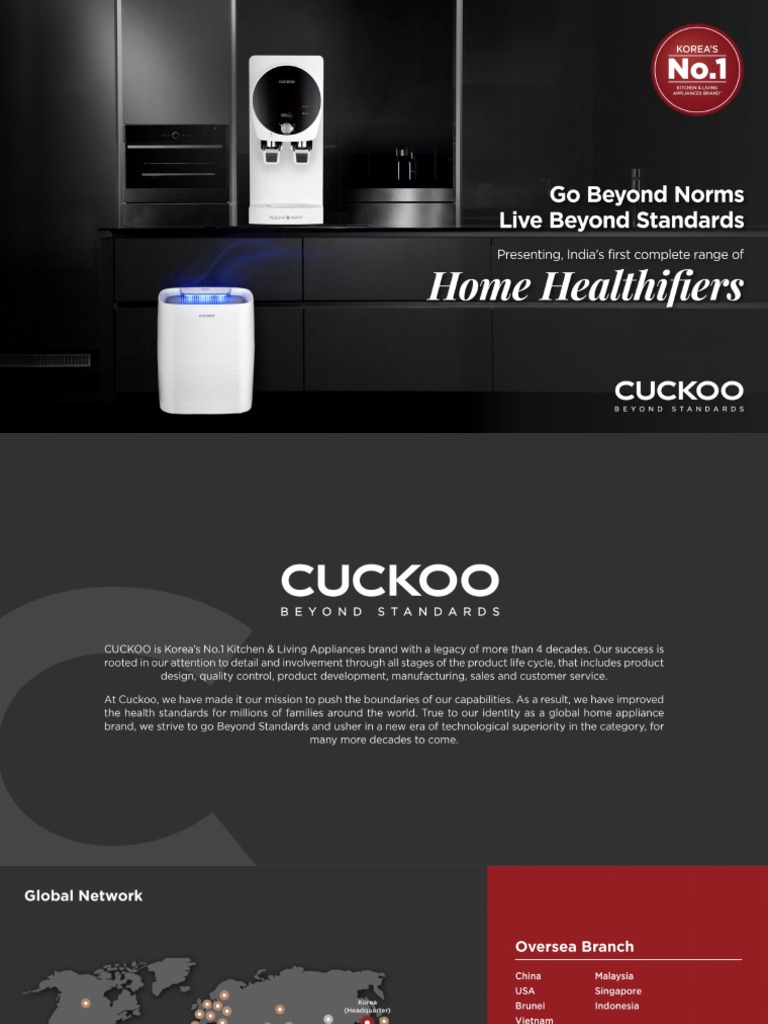 Cuckoo Product Brochure | PDF