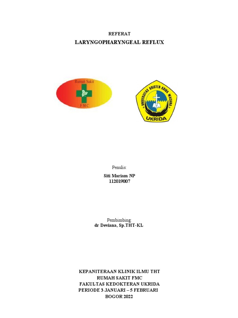 Referat LPR | PDF | Kesehatan Holistik | Sains & Matematika
