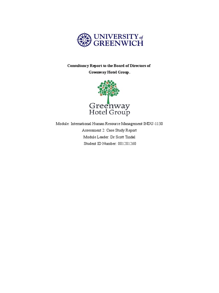 IHRM Report Template | PDF