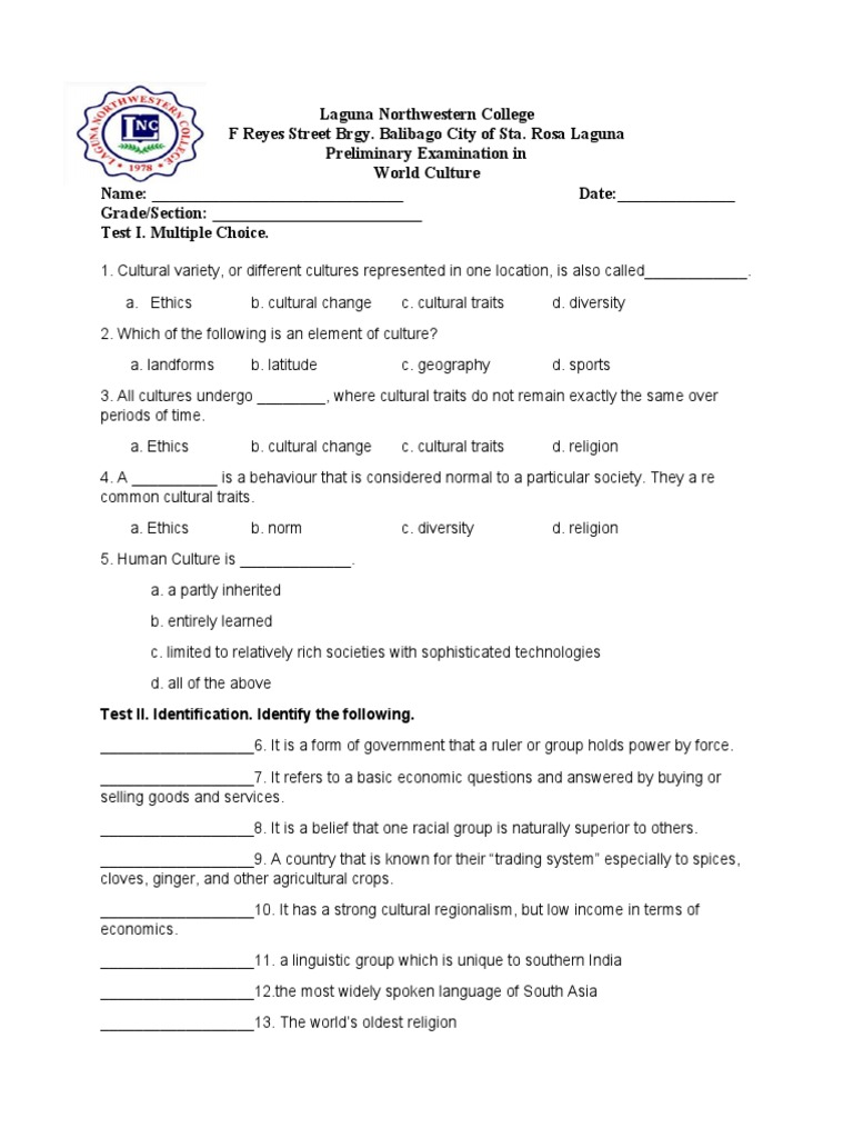 College Exam World | PDF | Asia