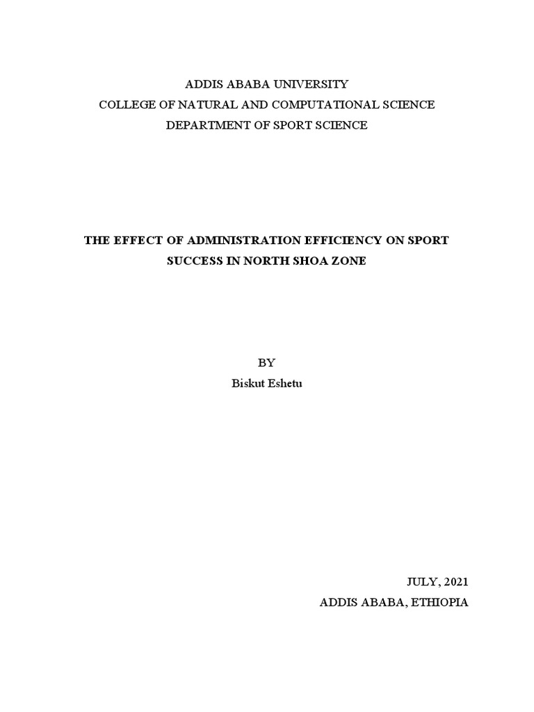 Effects of Admn 2022 | PDF | Sports | Max Weber