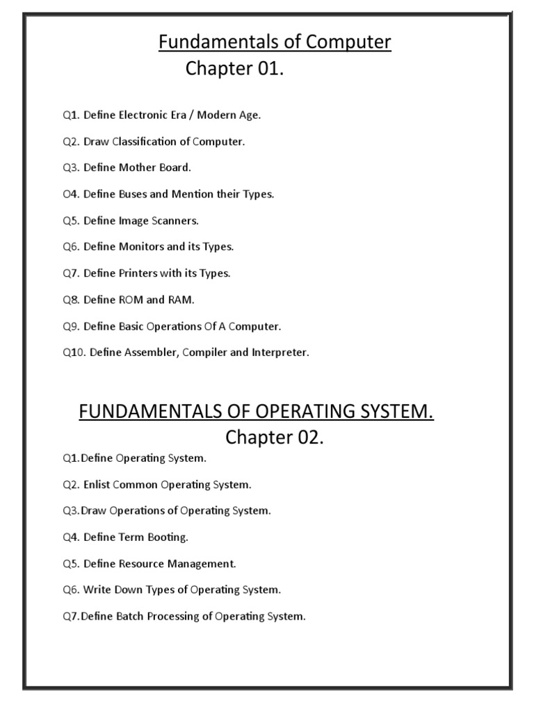 Computer Questions | PDF | World Wide Web | Internet & Web