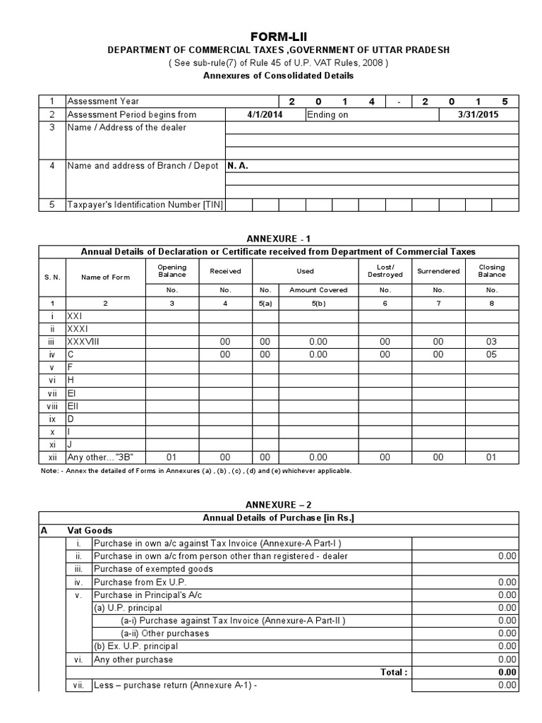Form 52 | PDF | Value Added Tax | Taxes